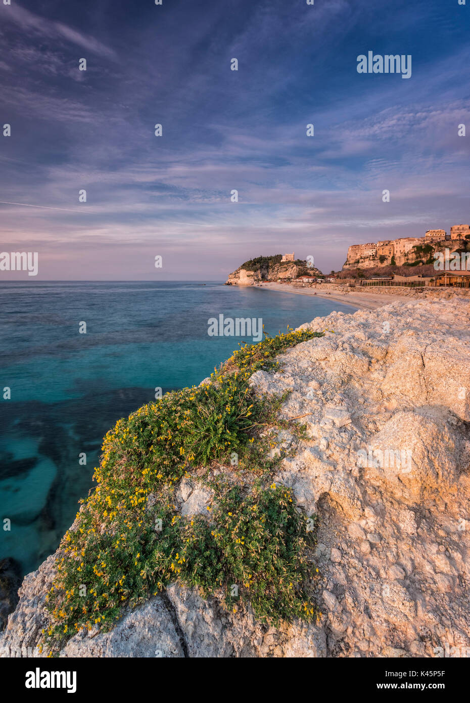 Tropea at sunset hi-res stock photography and images - Alamy