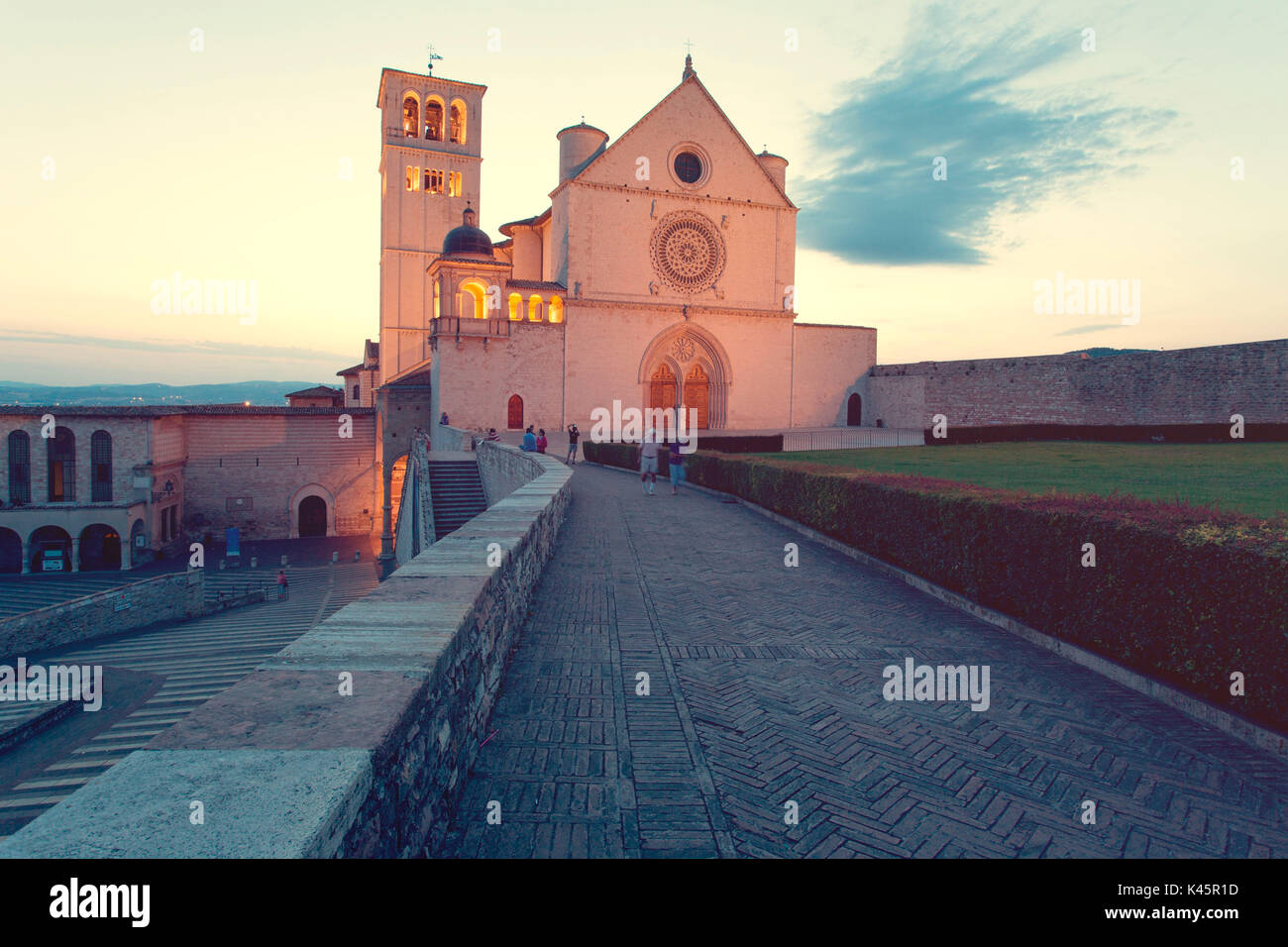 Basilica of st francis of assisi hi-res stock photography and images ...
