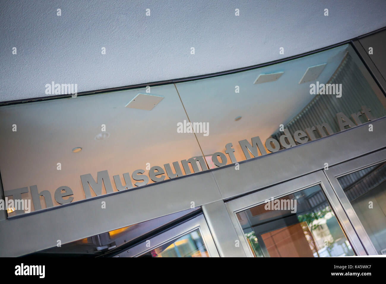 USA, New York, New York City, Mid-Town Manhattan, Museum of Modern Art ...