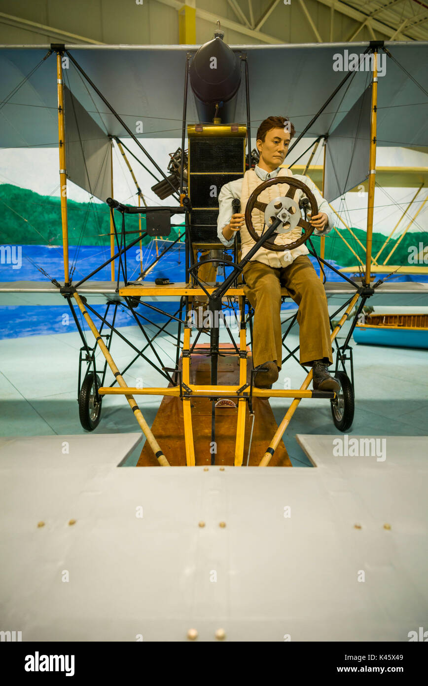 USA, New York, Finger Lakes Region, Hammondsport, Glenn H, Curtiss ...