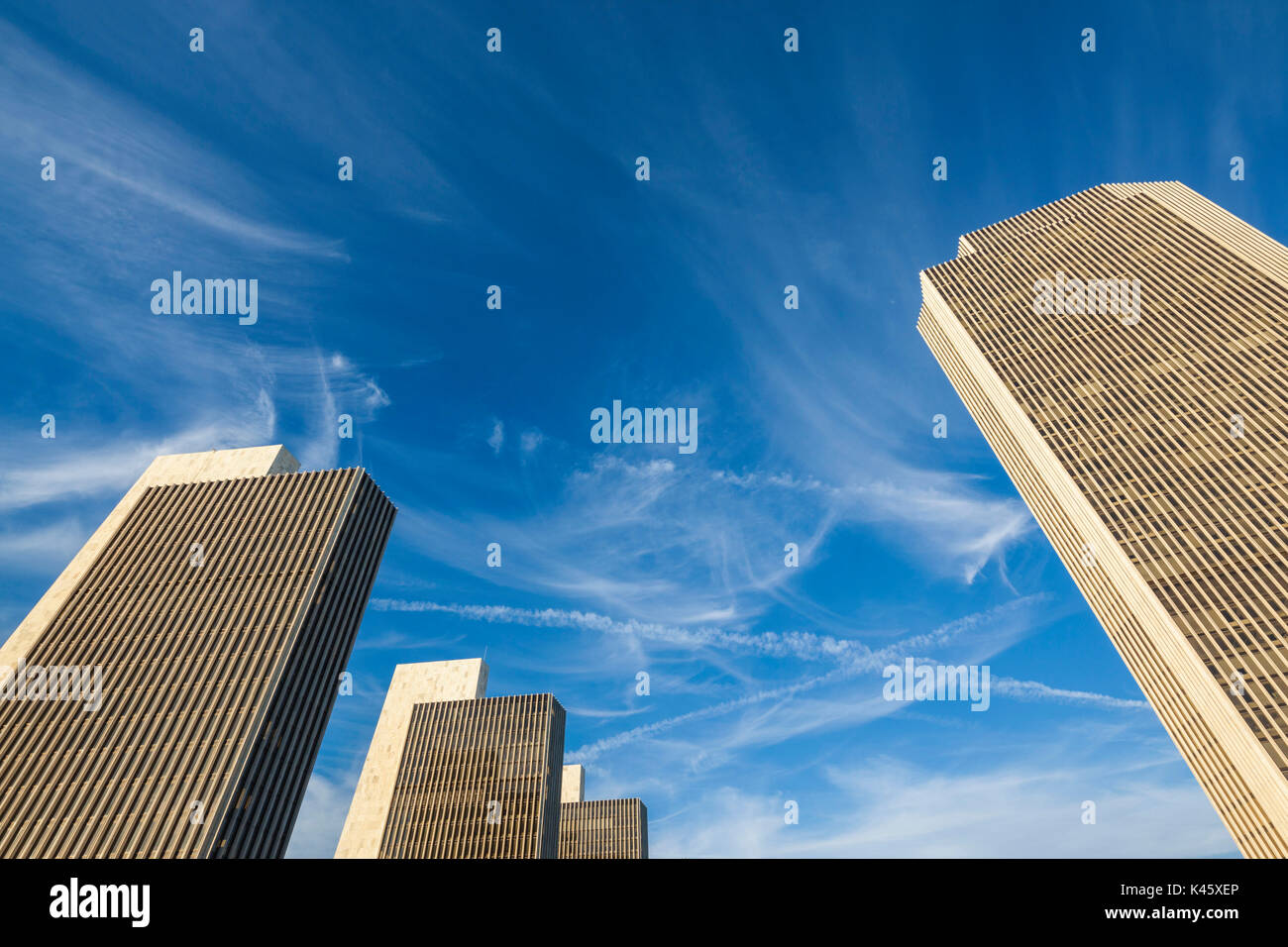 USA, New York, Hudson Valley, Albany, New York State Capitol ...