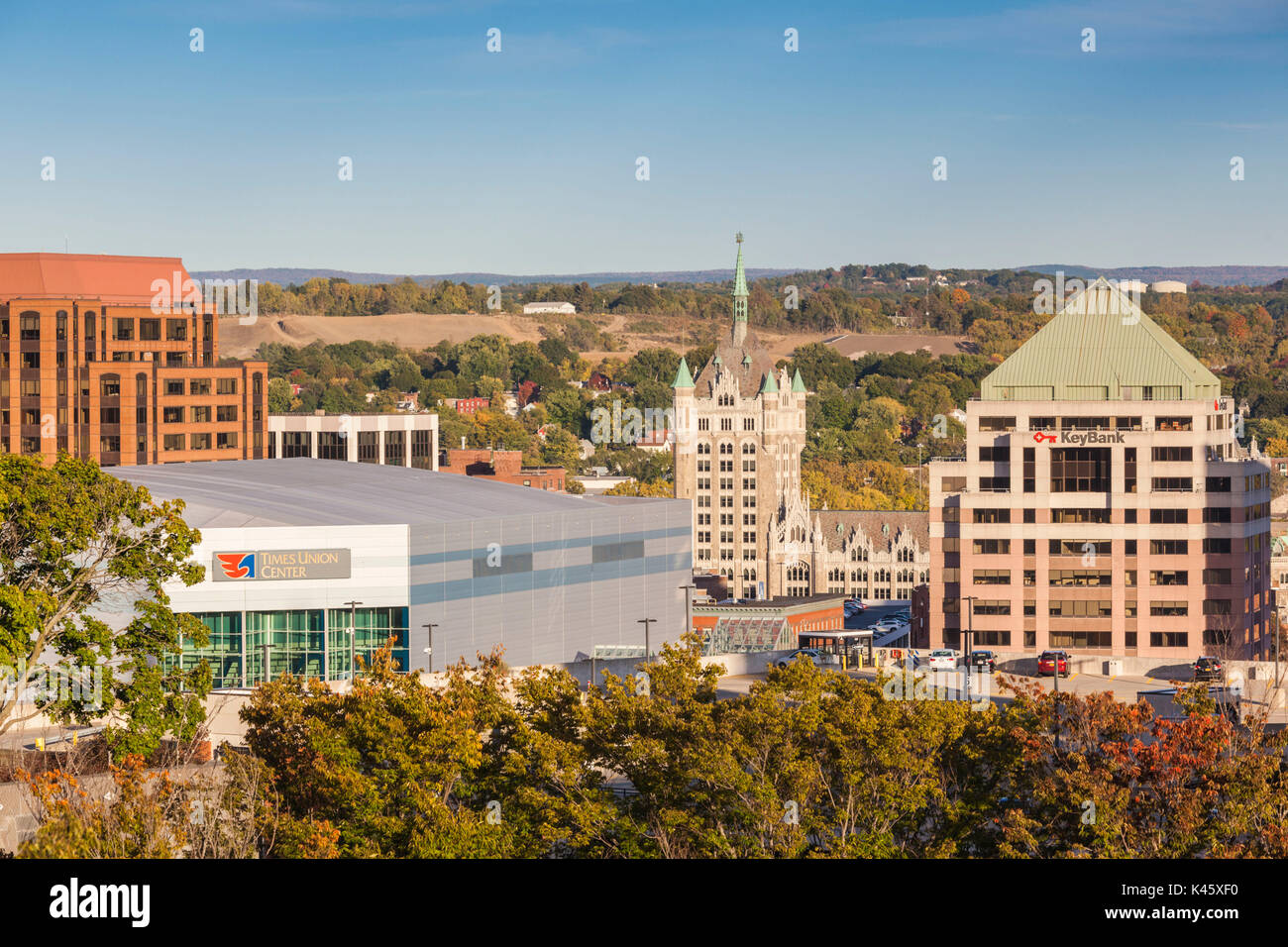 Albany new york skyline hi-res stock photography and images - Alamy
