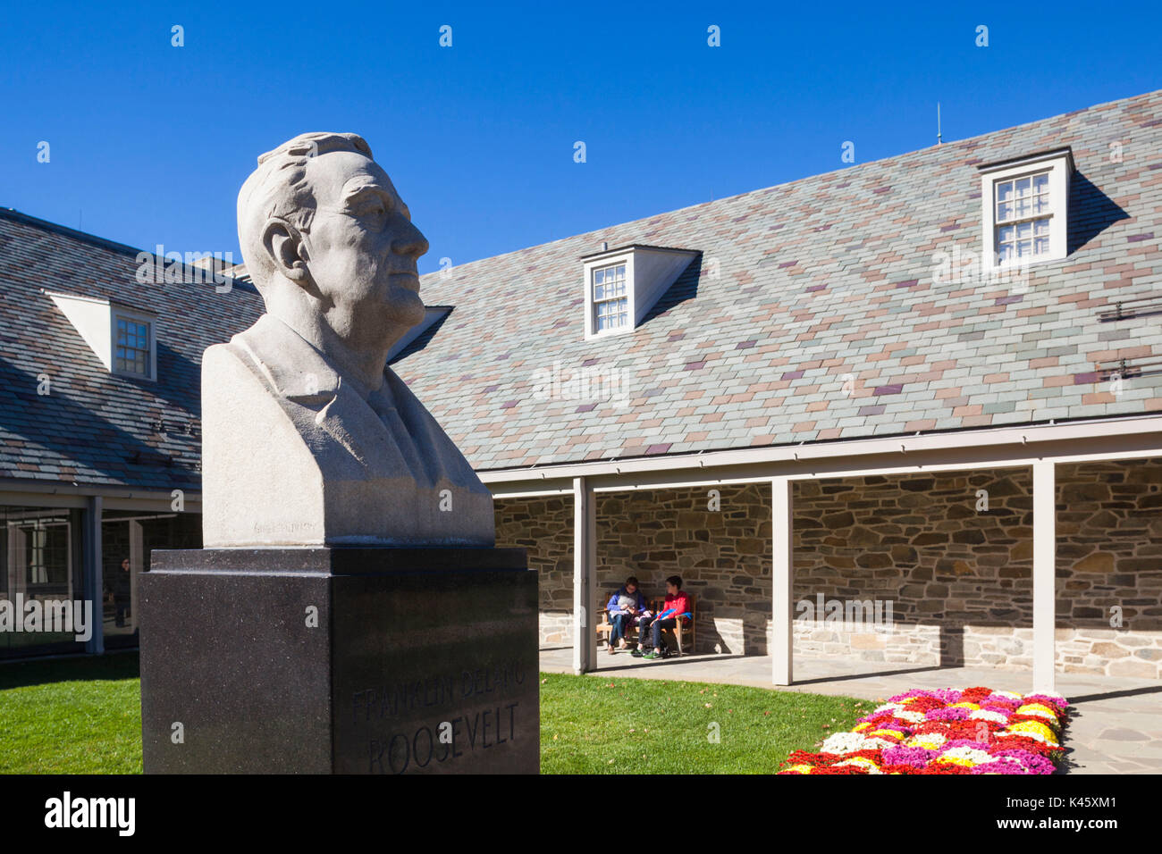 Former home of us president franklin d hi-res stock photography and ...