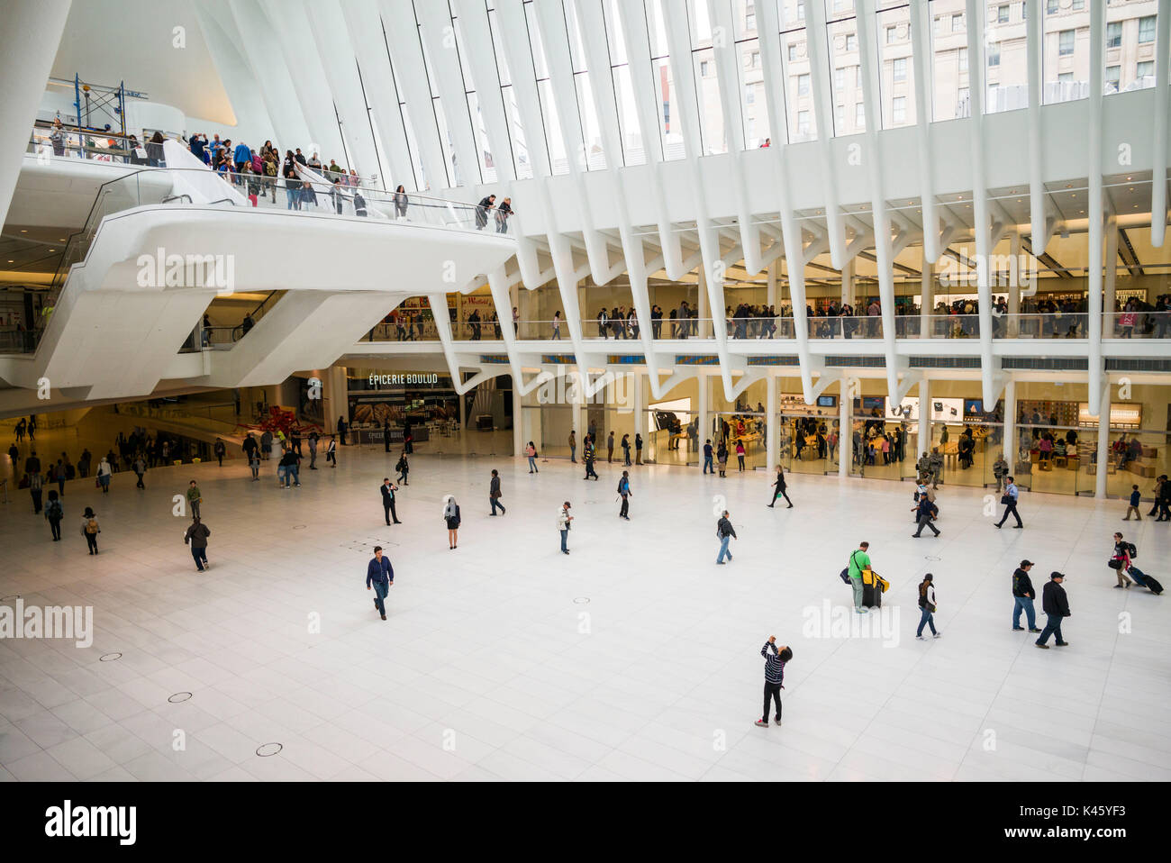 World Trade Center Path Train Station High Resolution Stock Photography ...
