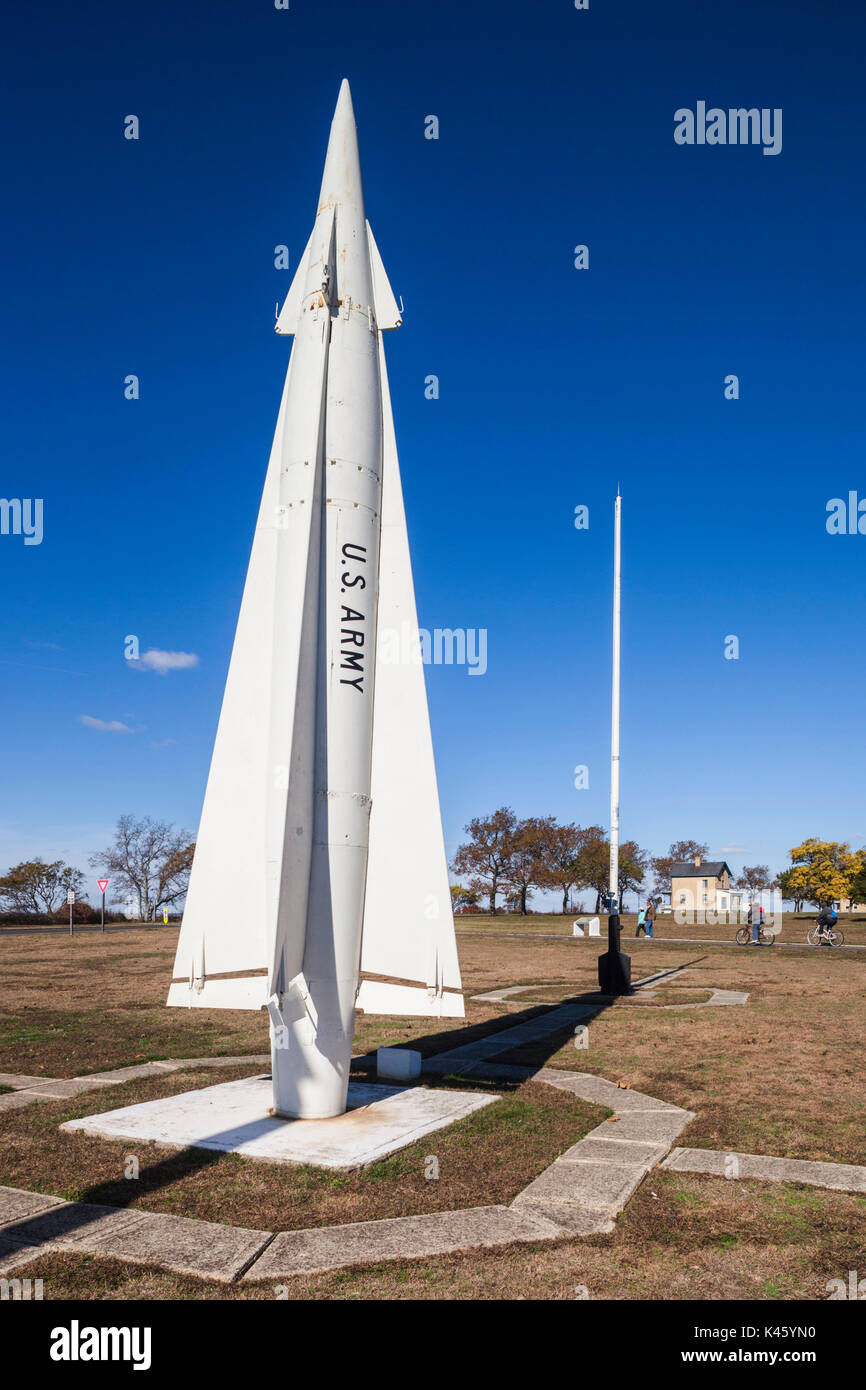 USA, New Jersey, Sandy Hook, Gateway National Recreation Area, Nike ...
