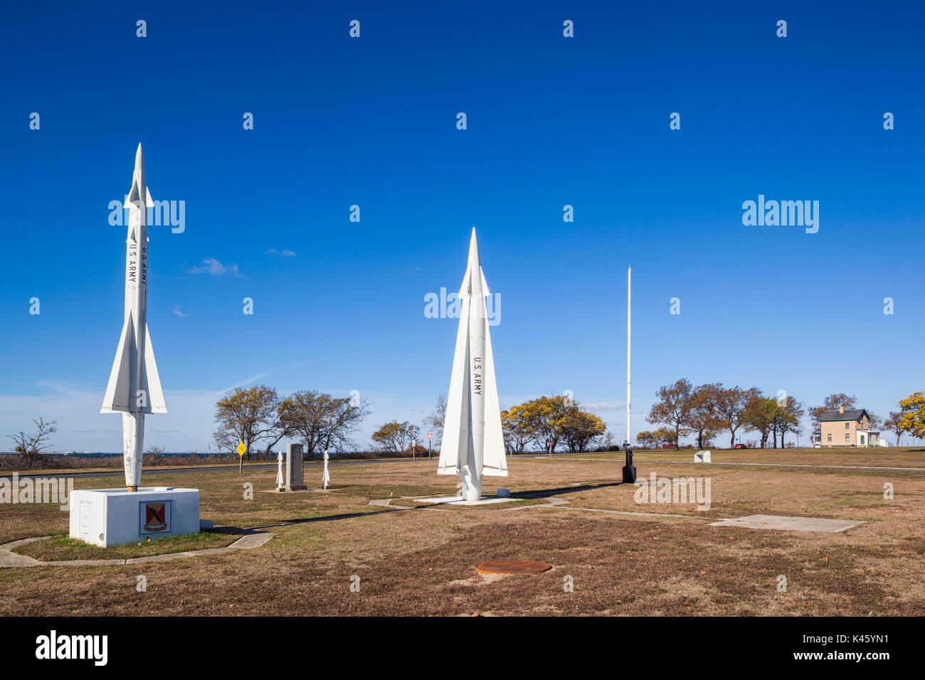 USA, New Jersey, Sandy Hook, Gateway National Recreation Area, Nike ...