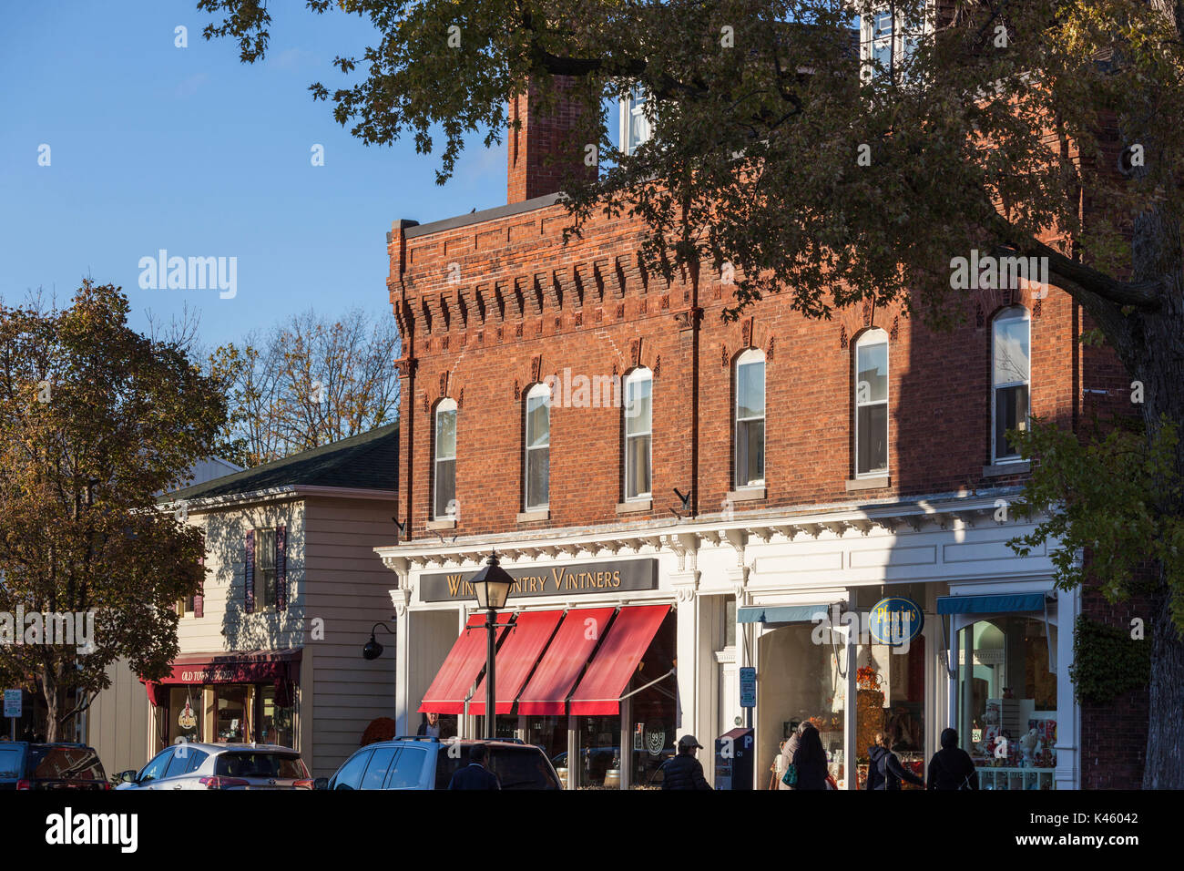 Canada, Ontario, Niagara on the Lake, village building Stock Photo - Alamy
