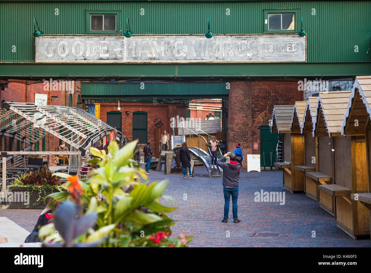 Canada, Ontario, Toronto, Distillery District, Gooderham and Worts ...