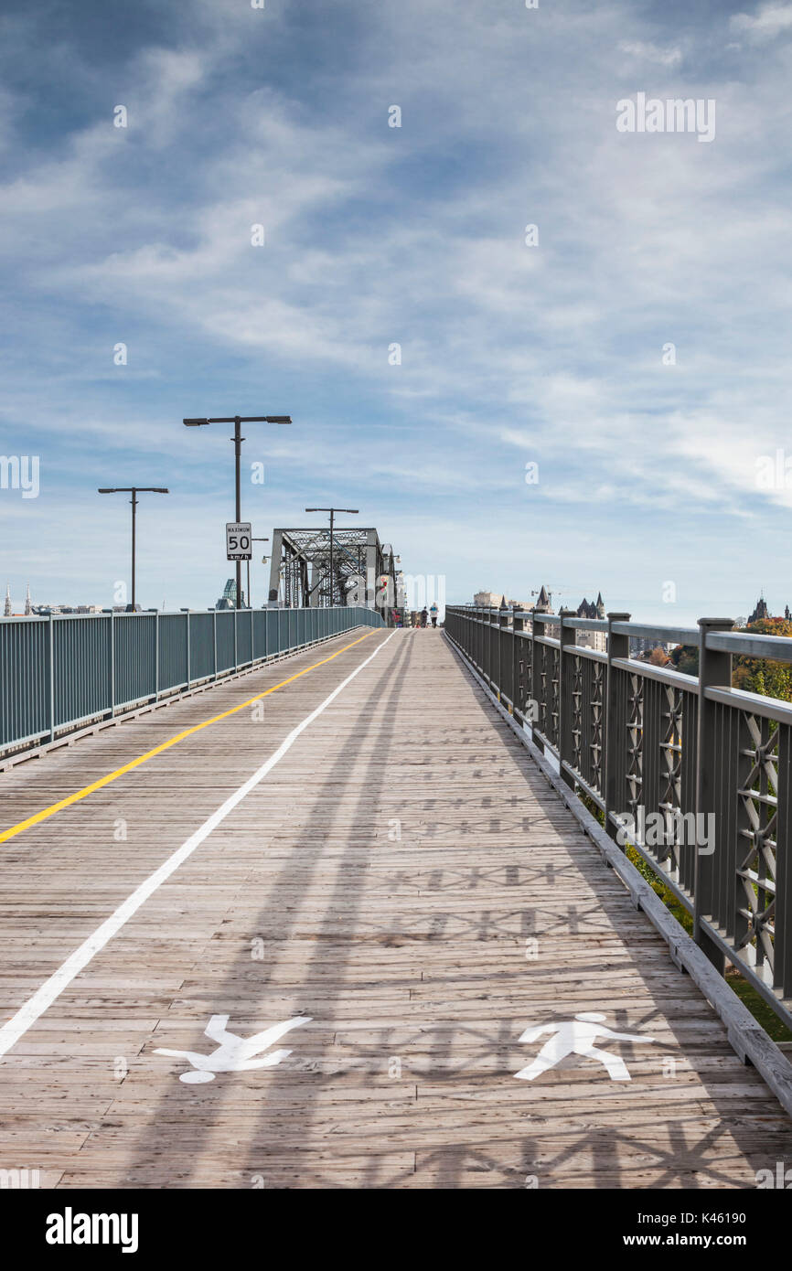 Canada, Ontario, Ottawa, capital of Canada, Alexandria Bridge Stock ...