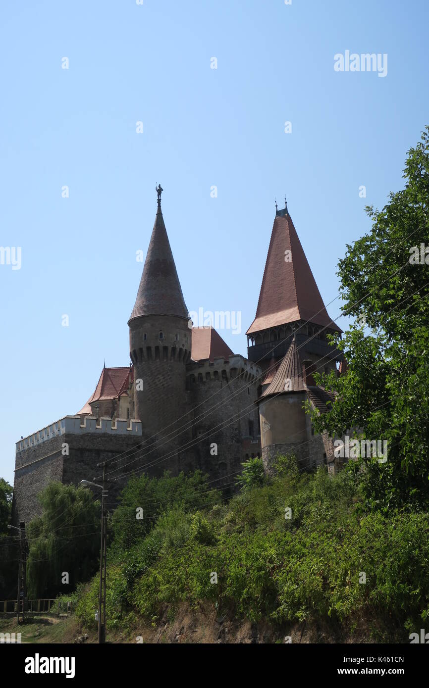 Corvin Castle, Hunyadi or Hunedoara Castle, one of the largest medieval ...