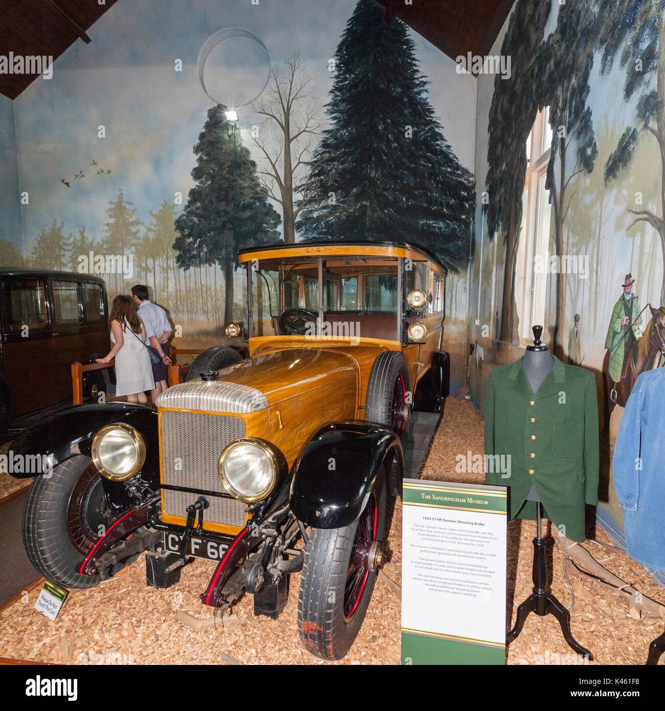 A Daimler 1924 57 HP shooting brake bought by King George V in 1924 ...