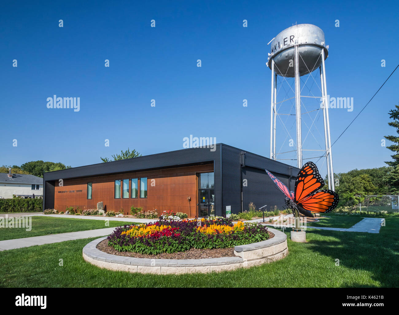 The Winkler Arts and Culture Center building on Park St. in Winkler ...
