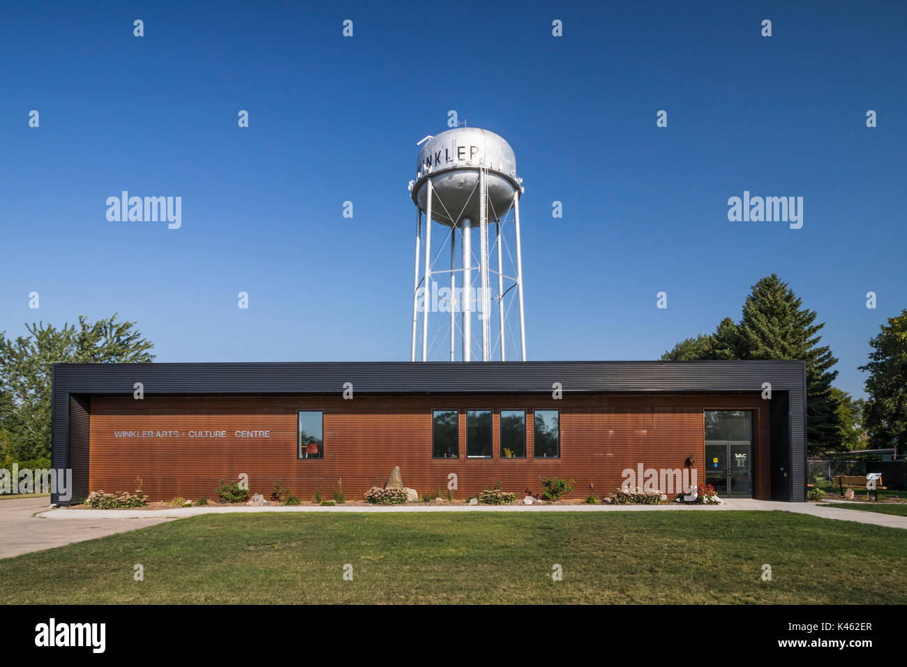 The Winkler Arts and Culture Center building on Park St. in Winkler ...