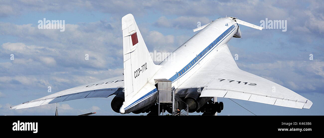 Concorde and Concordski Stock Photo - Alamy