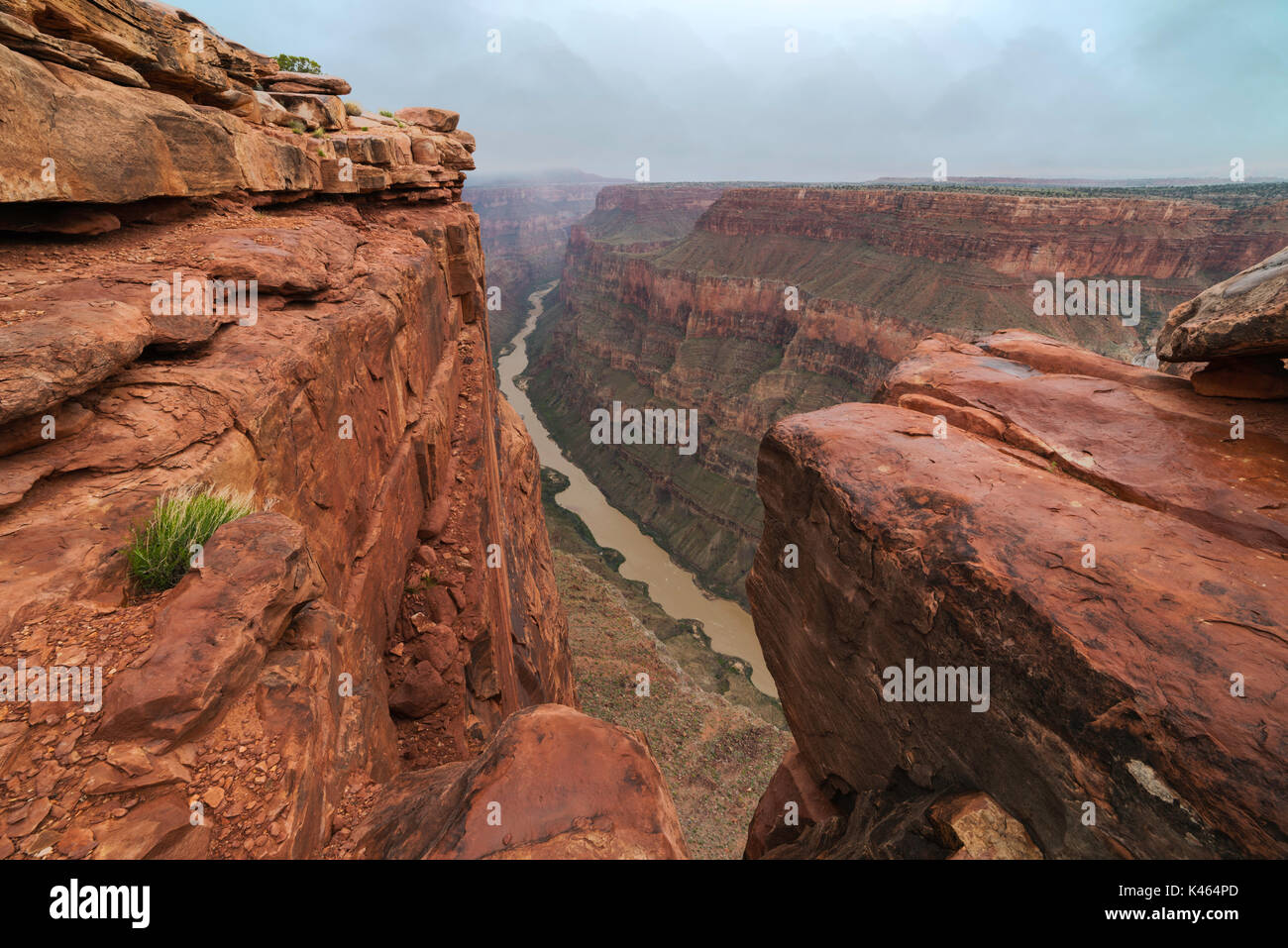 Photograph of the Toroweap Overlook, north side of the Colorado River ...
