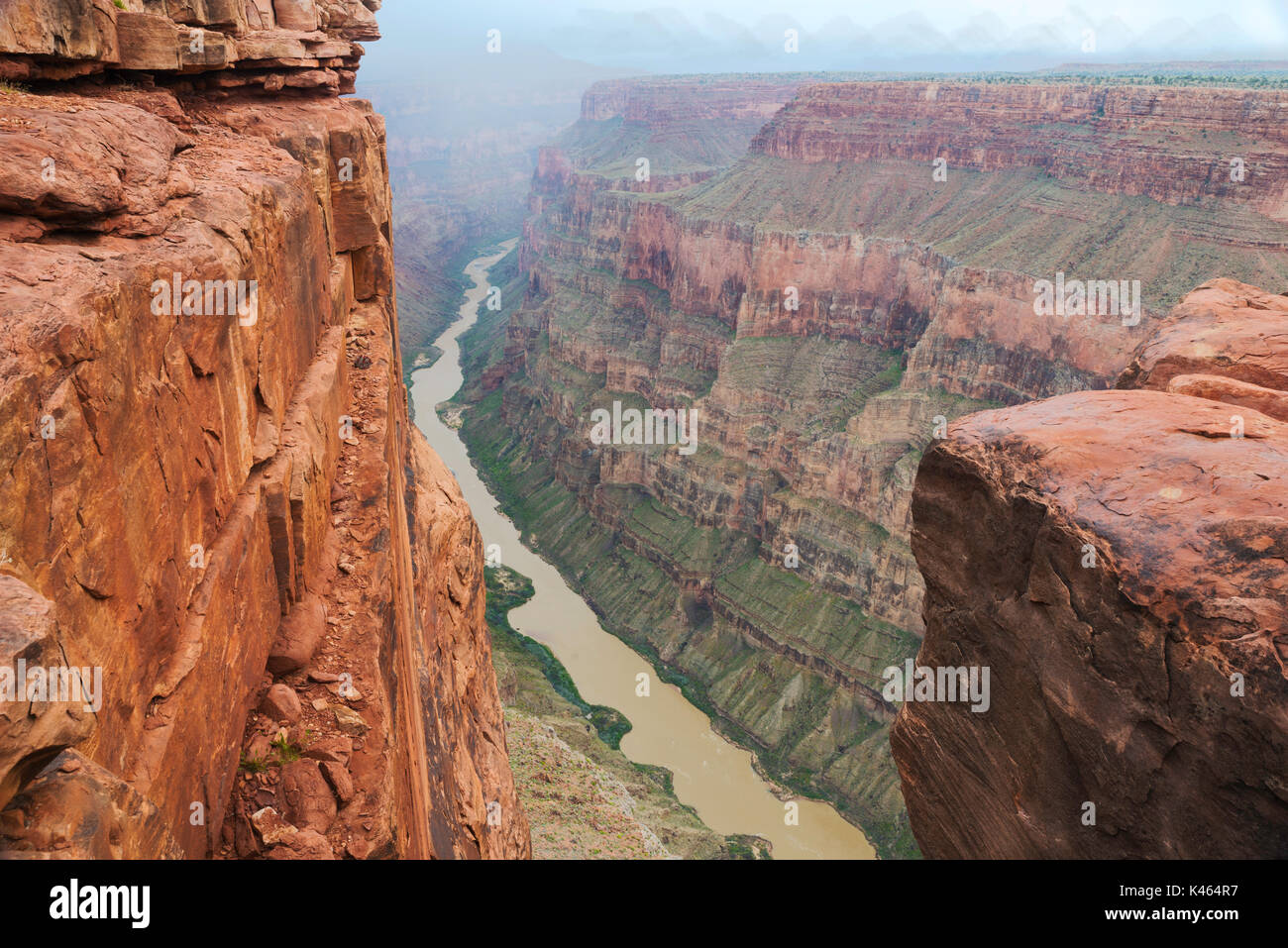 Photograph of the Toroweap Overlook, north side of the Colorado River ...