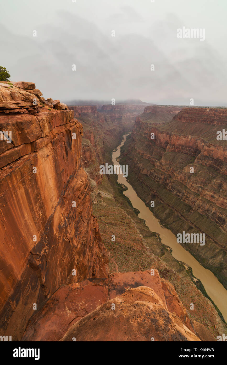 Photograph of the Toroweap Overlook, north side of the Colorado River ...