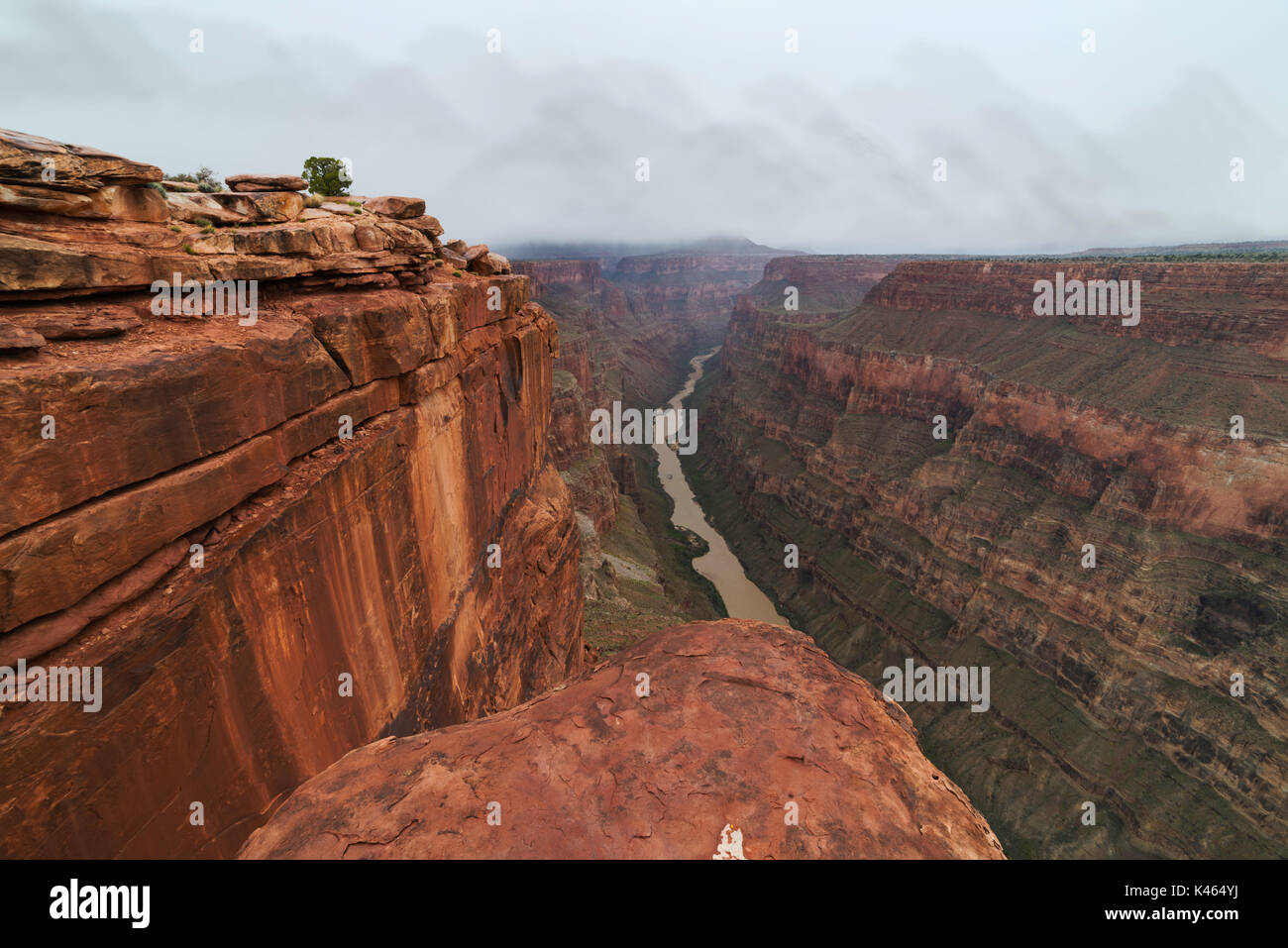 Photograph of the Toroweap Overlook, north side of the Colorado River ...