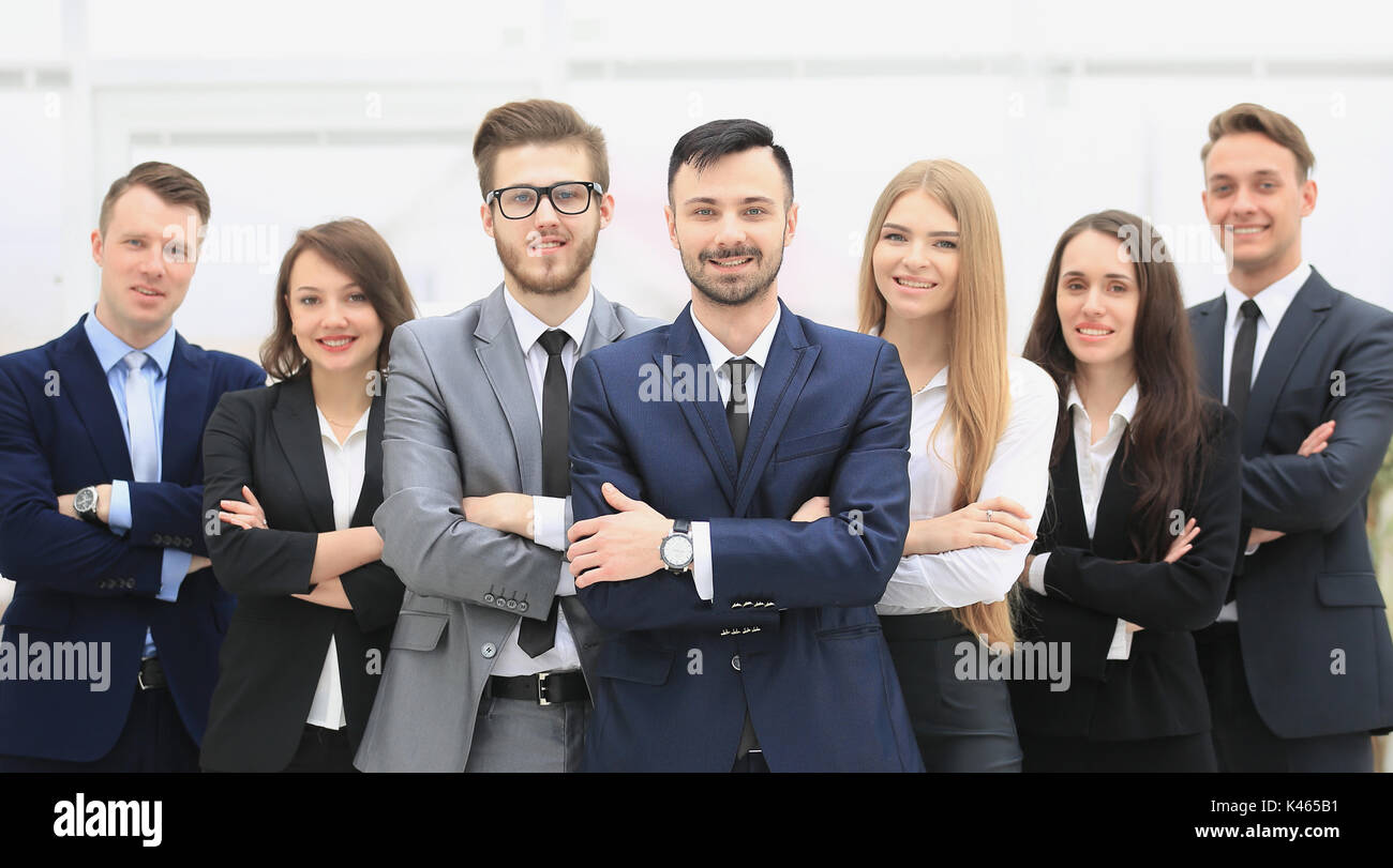 Group successful managers looking hi-res stock photography and images ...