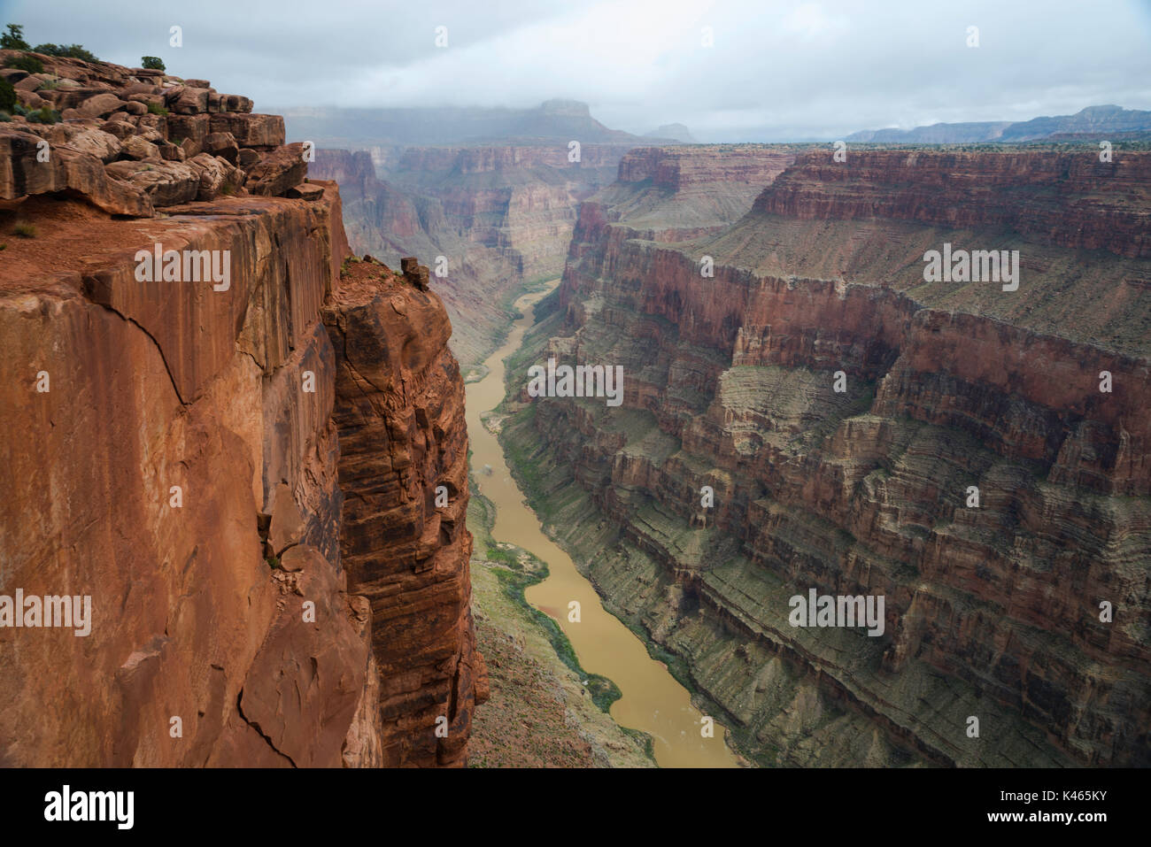 Photograph of the Toroweap Overlook, north side of the Colorado River ...