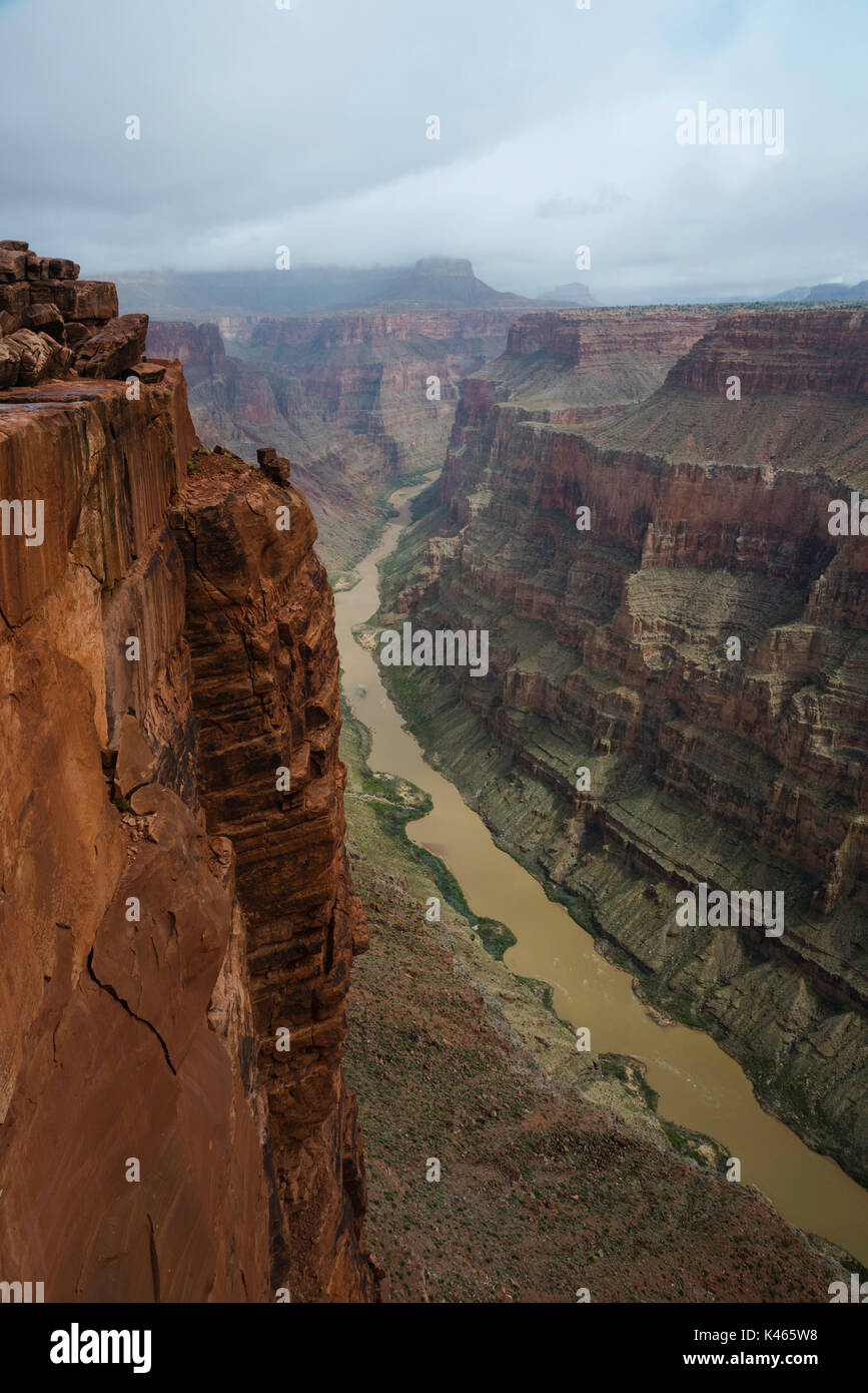 Photograph of the Toroweap Overlook, north side of the Colorado River ...