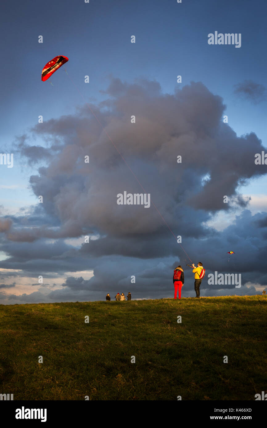 Stormy windy day but sunny hi-res stock photography and images - Alamy