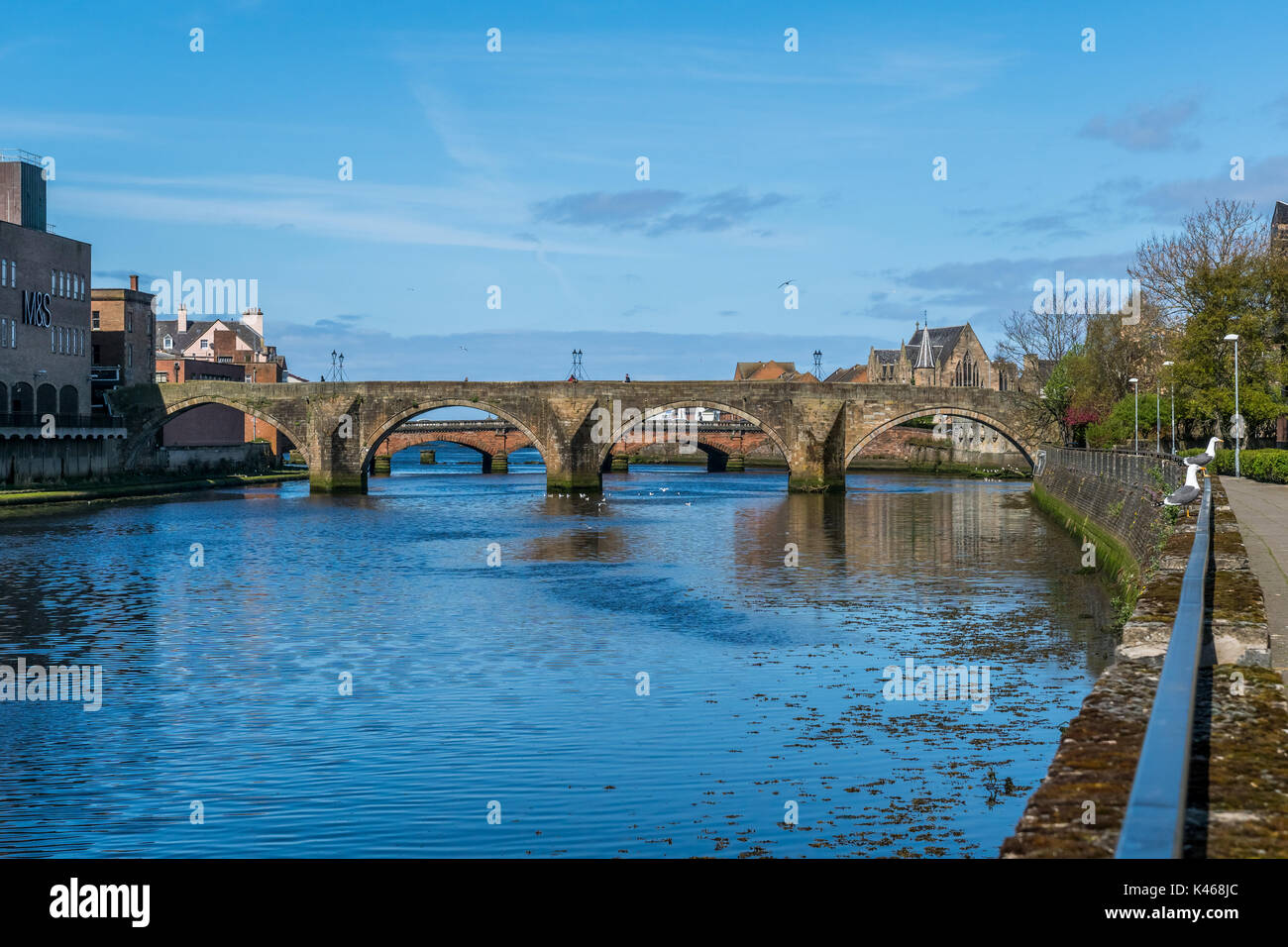 Old ayr bridge hi-res stock photography and images - Alamy