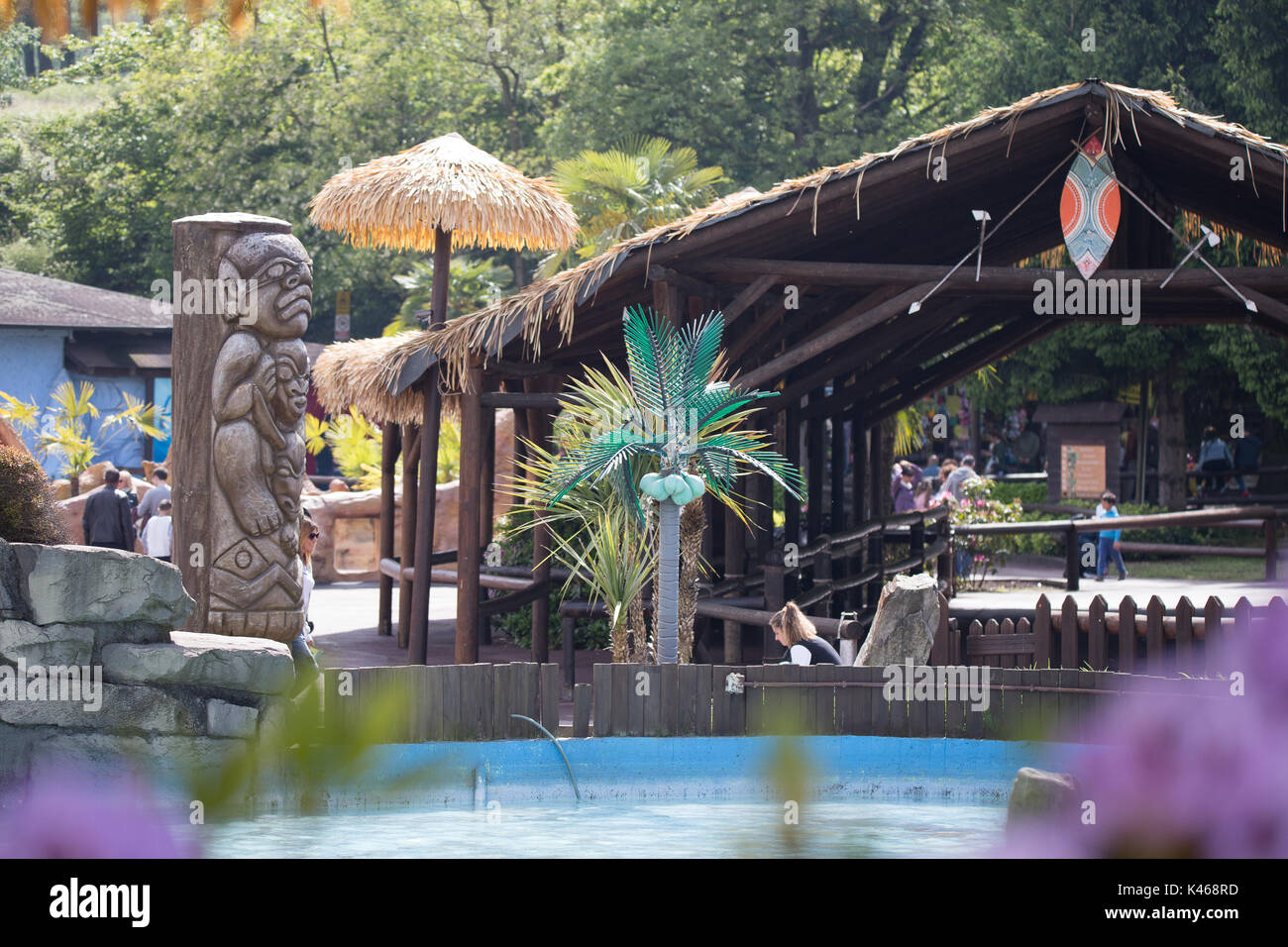 Drive through Safari Park Varallo Pombia Novara Italy Lake Maggiore ...