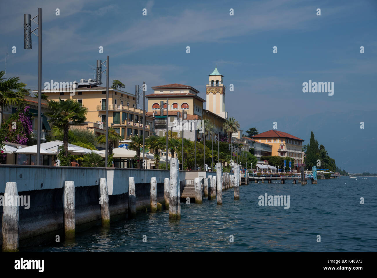 Gardone Riviera, town on the shore of Lake Garda, Italy Stock Photo - Alamy