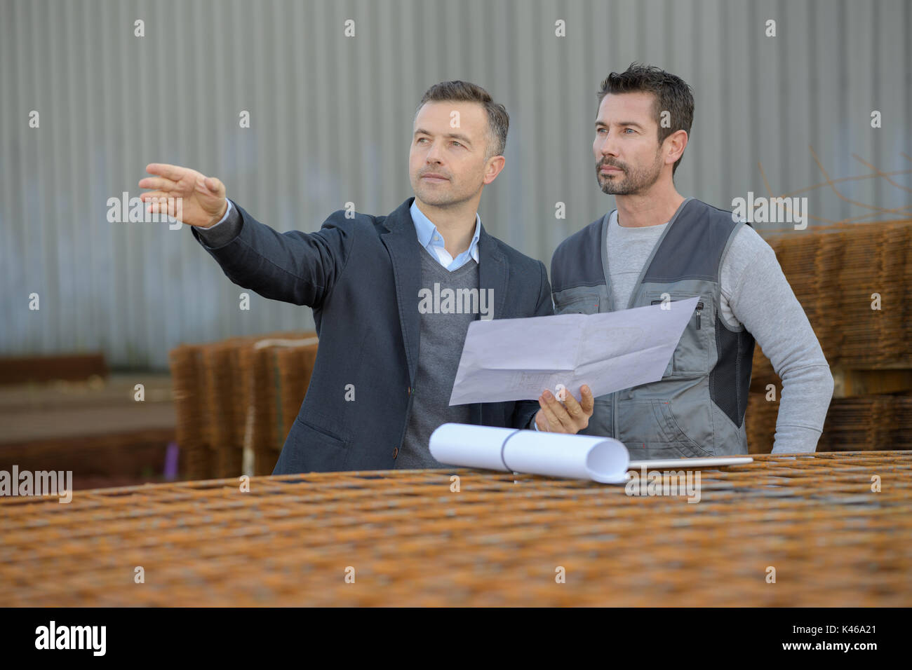 Overseeing construction hi-res stock photography and images - Alamy