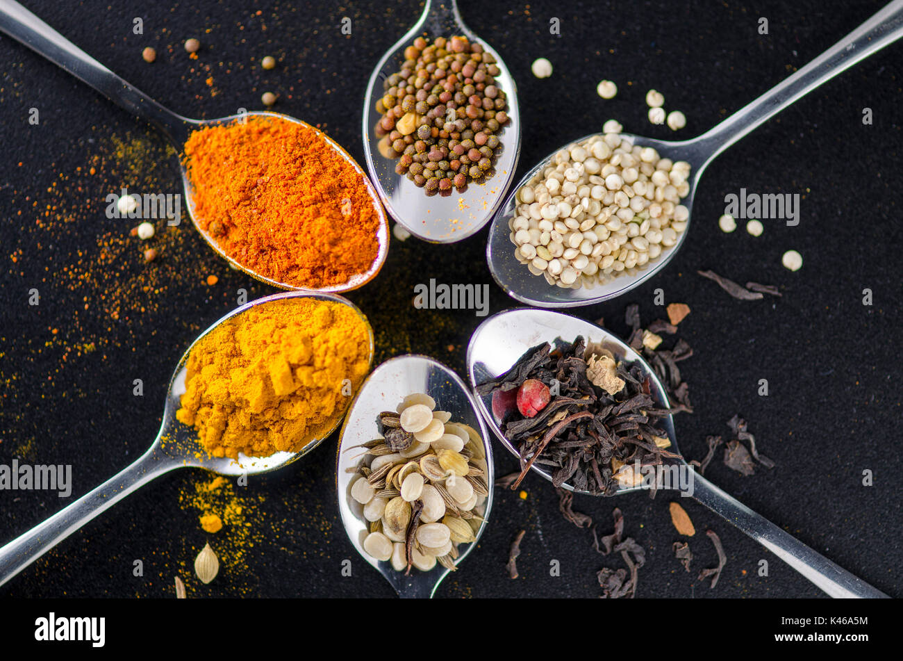 Indian tea powder hi-res stock photography and images - Alamy