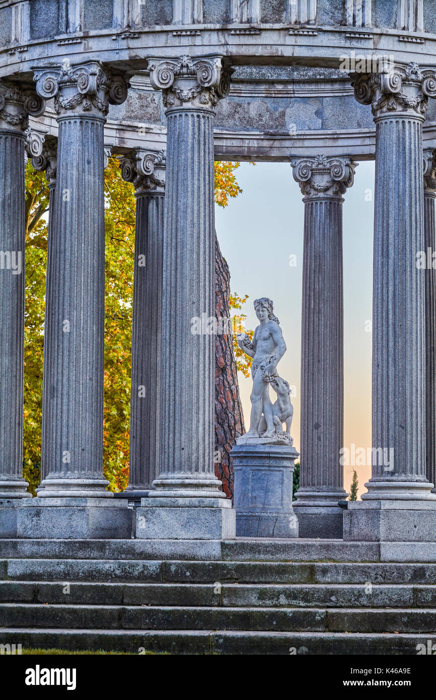Autumn at the Capricho Park (The Folly). Madrid. Spain Stock Photo - Alamy