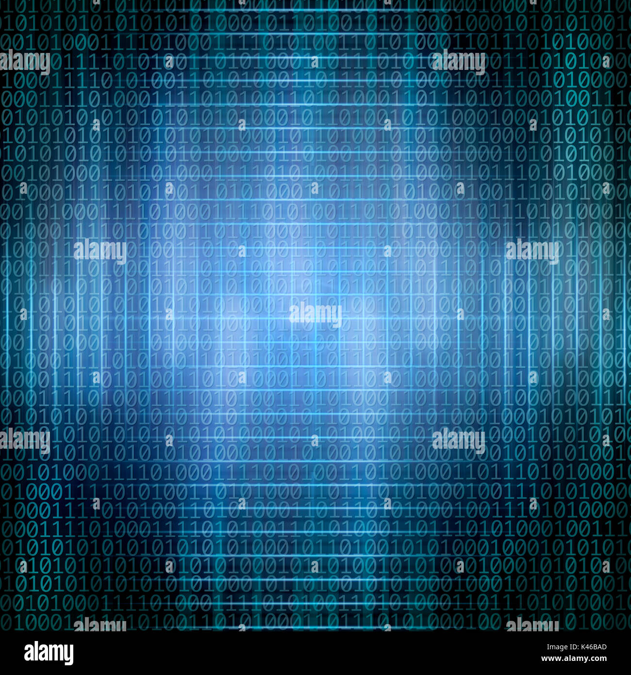 conceptual background image of binary code and abstract lights of ...
