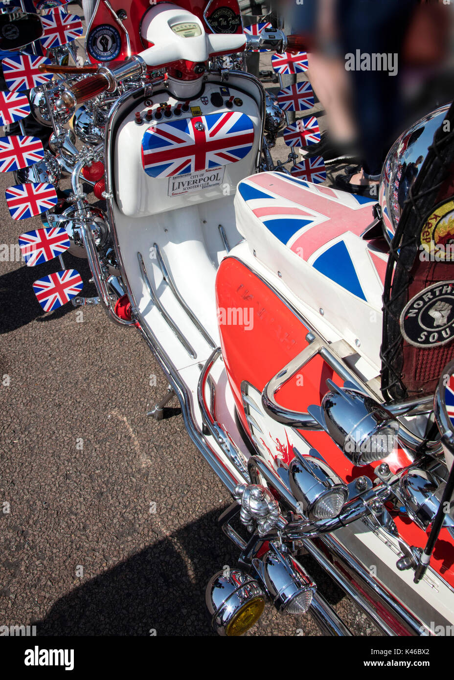 Mod scooter 1960s sixties hi-res stock photography and images - Alamy