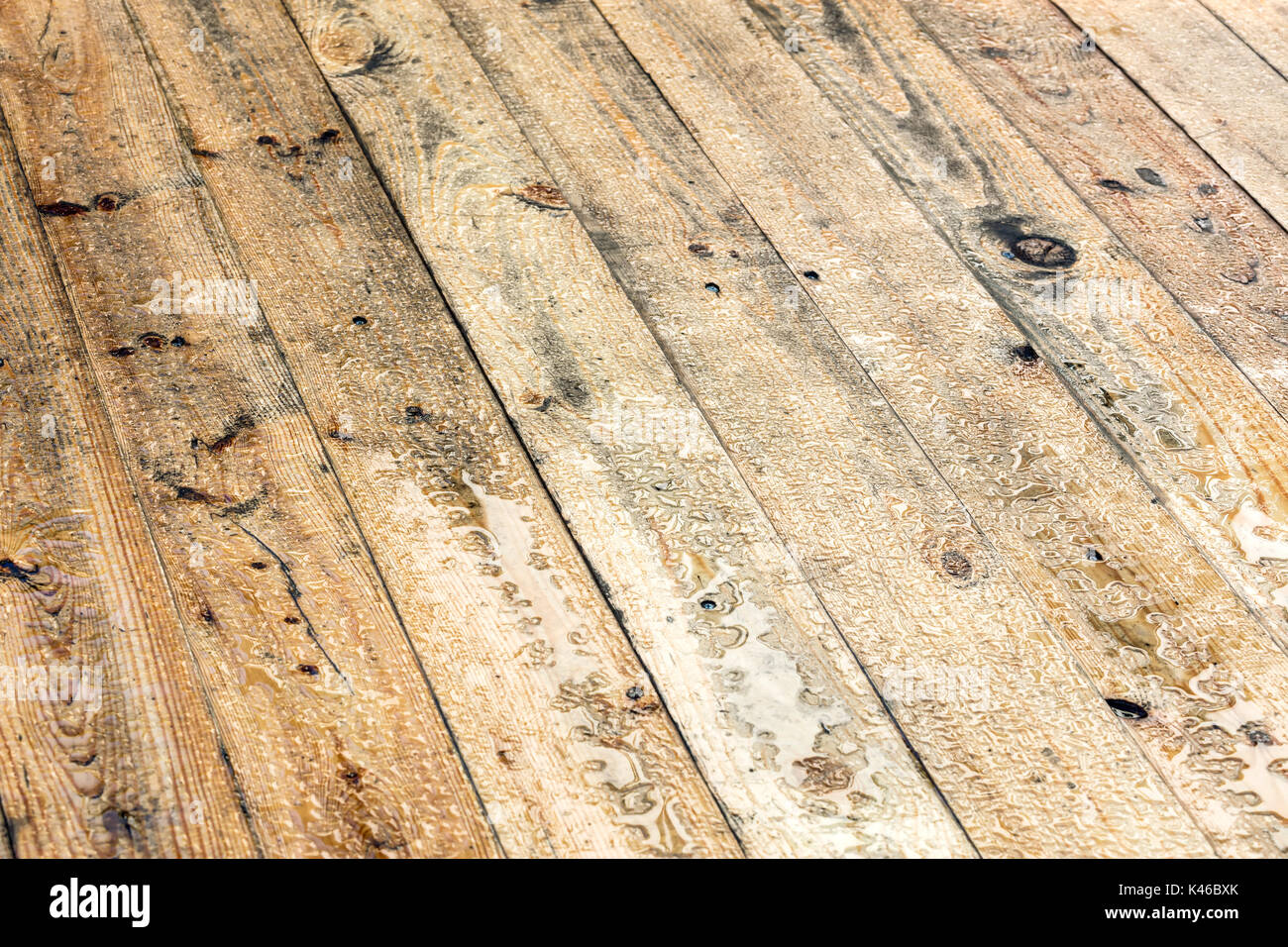 Wooden floor rain hi-res stock photography and images - Alamy