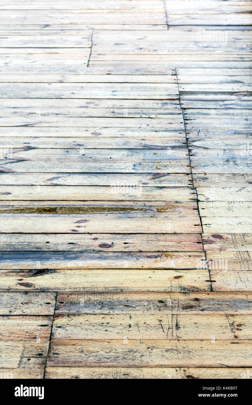 natural wooden boards with raindrops. wet dark wood background Stock ...