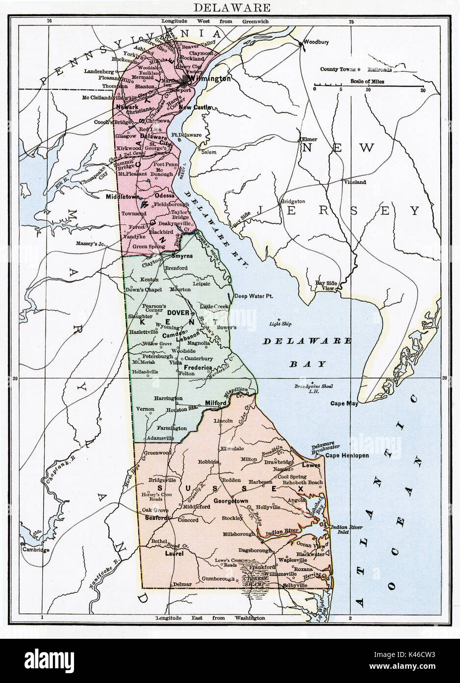 United states delaware new castle hi-res stock photography and images ...