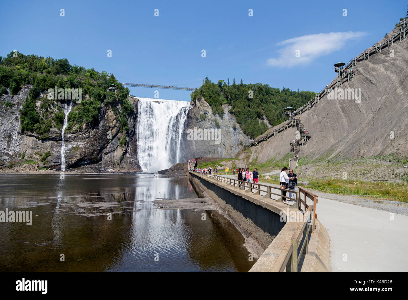 Montmorency waterfall hi-res stock photography and images - Alamy