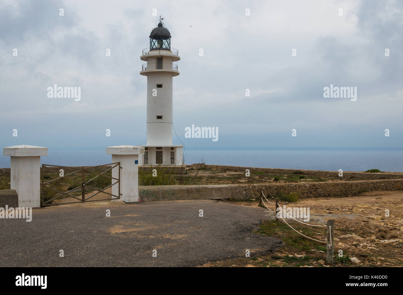 Cap Barbaria Lighthouse, Formentera Stock Photo - Alamy