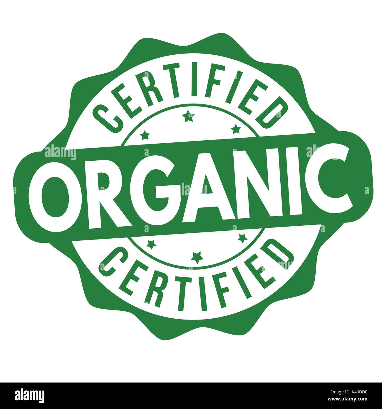 Certified sticker sign on Stock Vector Images - Alamy