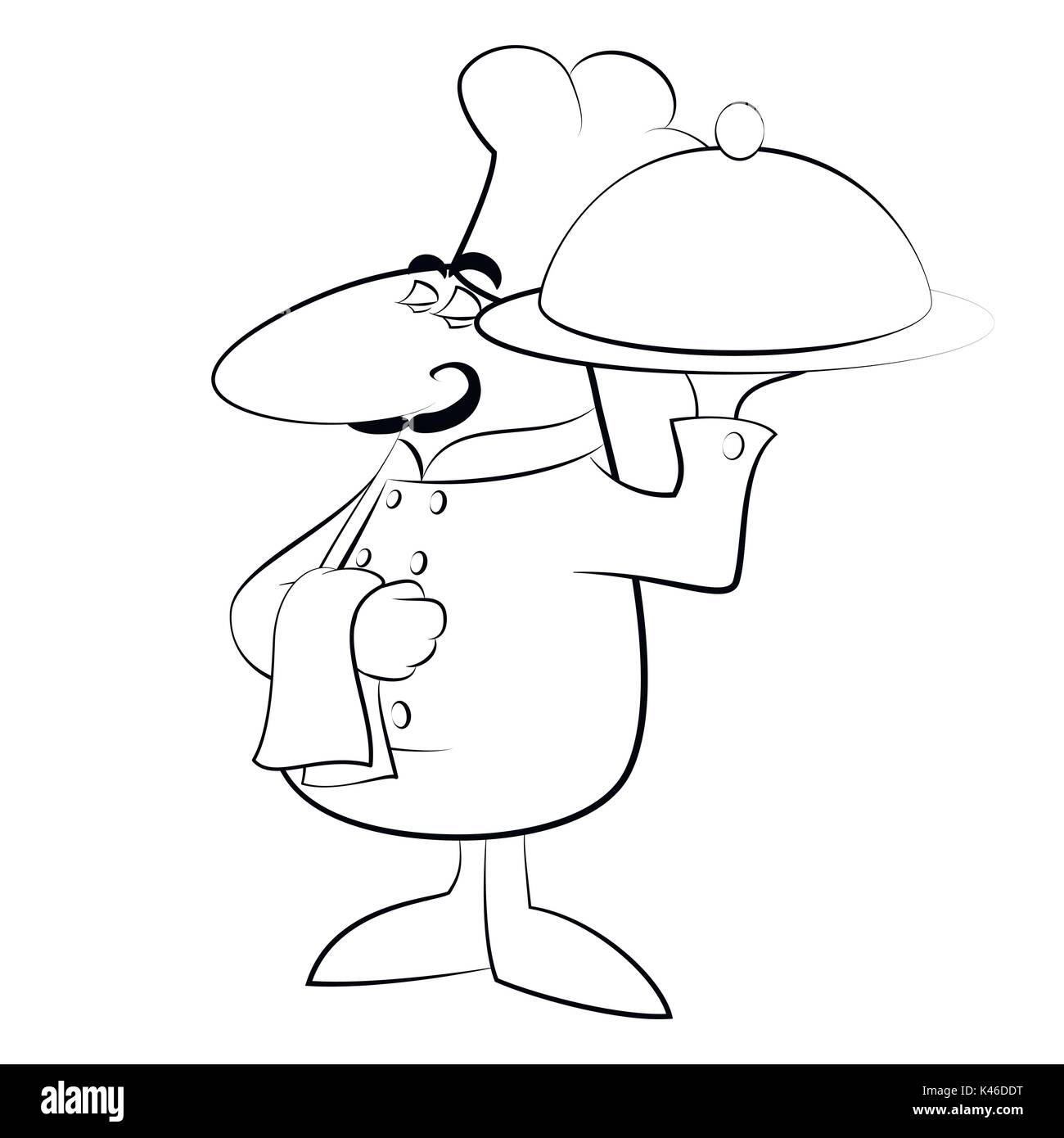 French funny food Stock Vector Images - Alamy