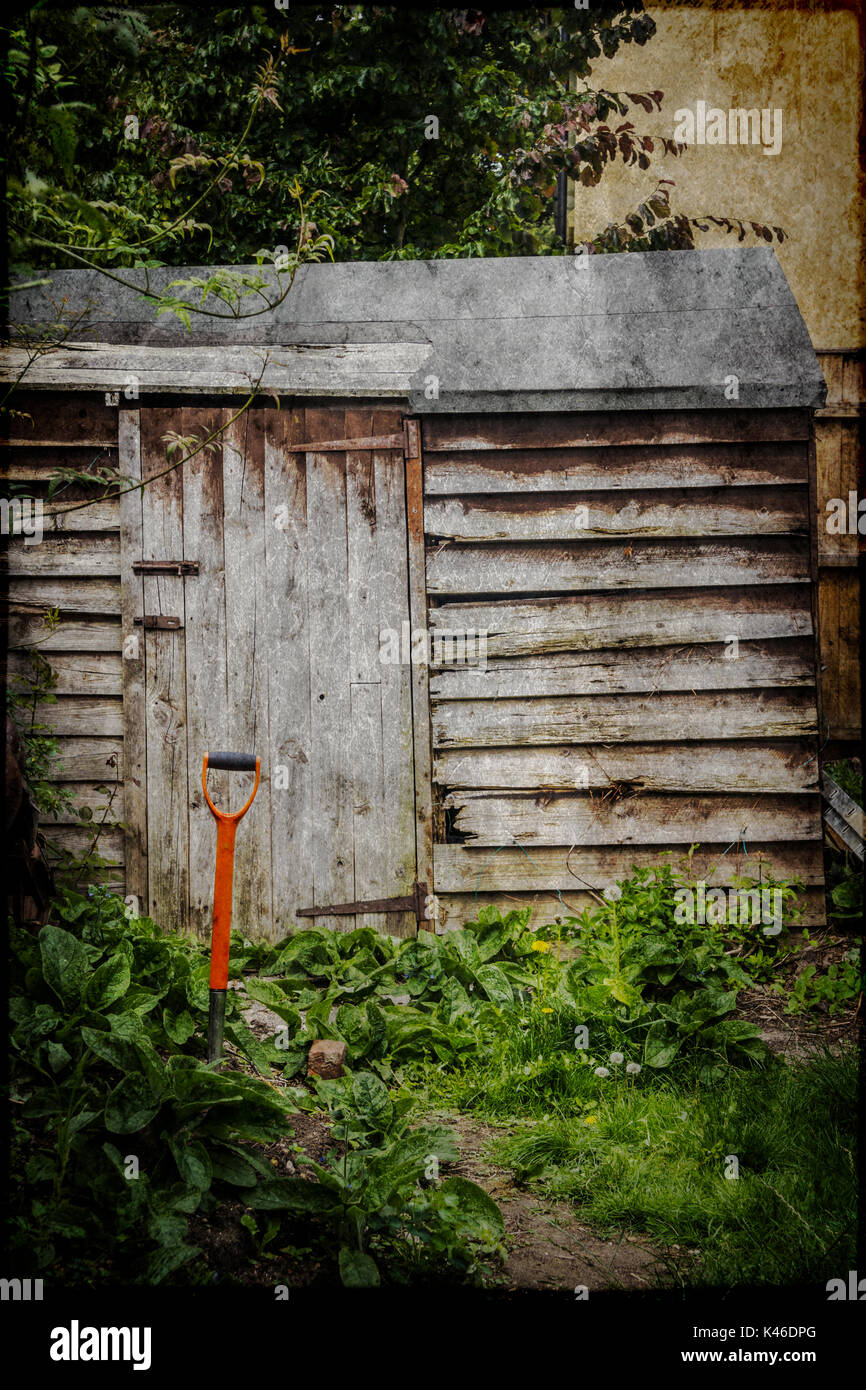 Wooden shed rotten hi-res stock photography and images - Alamy