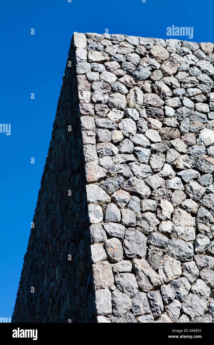 stone wall with the beautiful sky Stock Photo - Alamy