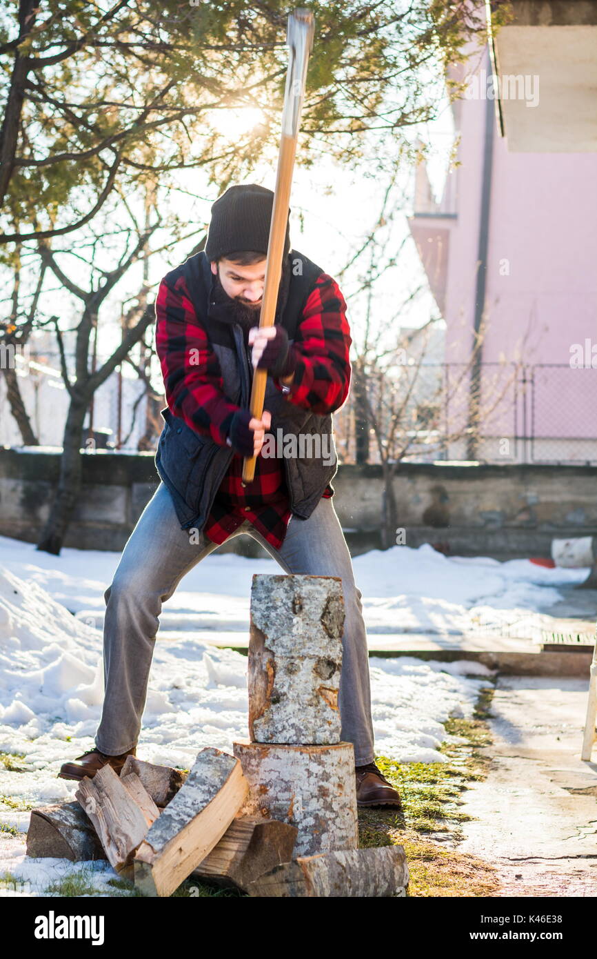 Timber man hi-res stock photography and images - Alamy