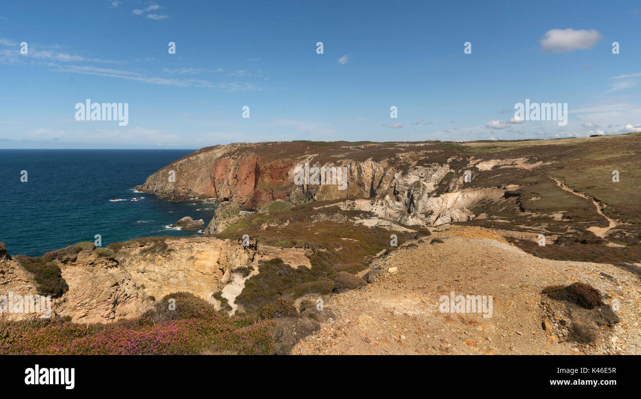 cliiga head and cliifs on the Cornwall coast Stock Photo - Alamy