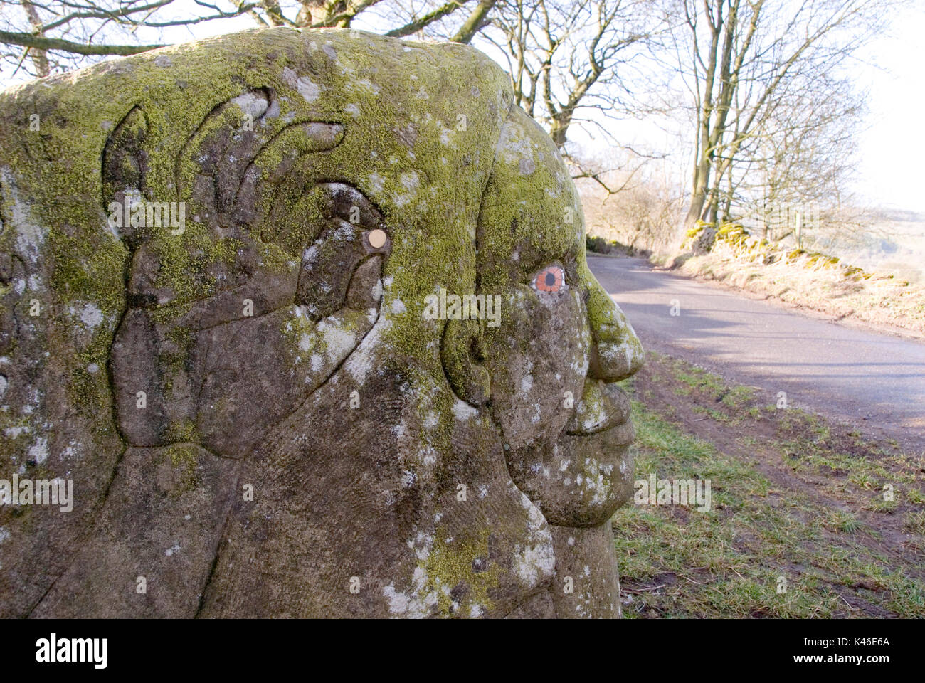 Elton, Derbyshire, UK-8 March 2015: Smerrill - Amanda Wray's finger ...