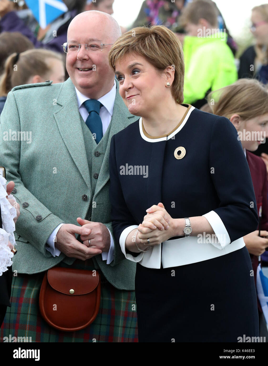 Nicola sturgeon peter murrell on hi-res stock photography and images ...