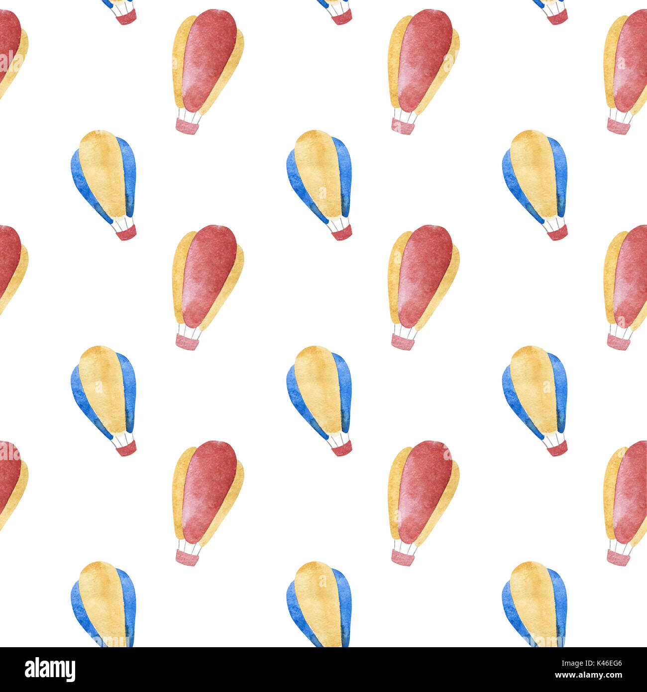 Watercolor illustrations of Checkboxes. Cute seamless pattern Stock ...