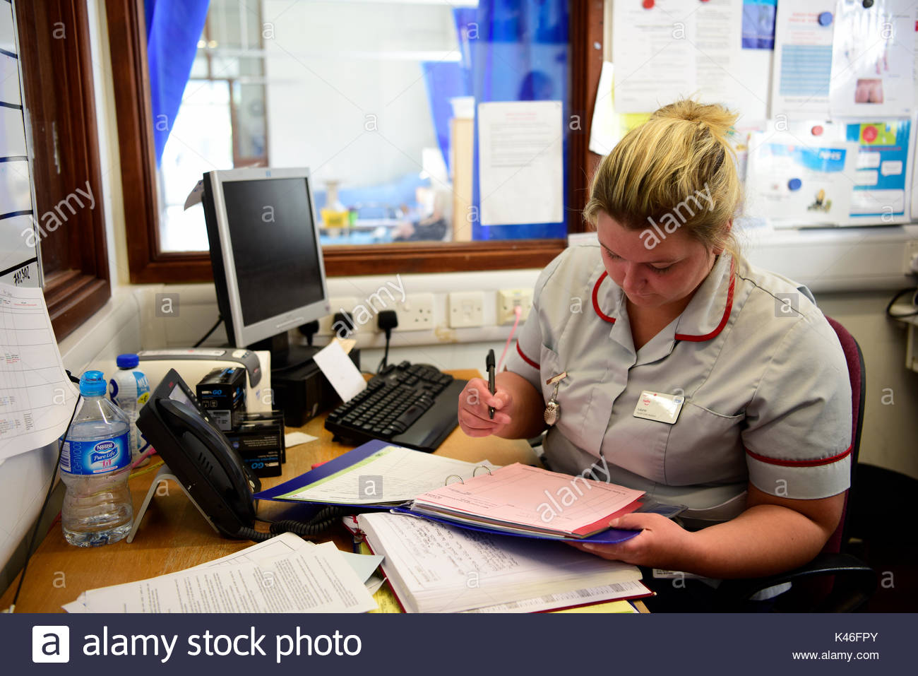 Nurses Station Hospital High Resolution Stock Photography and Images ...
