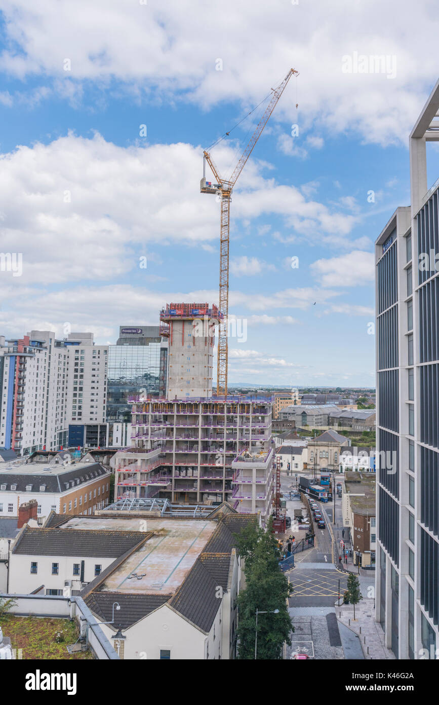 New Student accommodation under construction on Bridge Street in ...